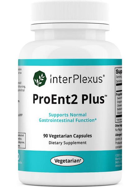 InterPlexus, ProEnt2 Plus, 90 Vegetarian Capsules – Herbs Direct