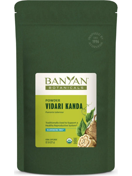 Banyan Botanicals, Vidari Kanda Powder, 1/2 lb – Herbs Direct
