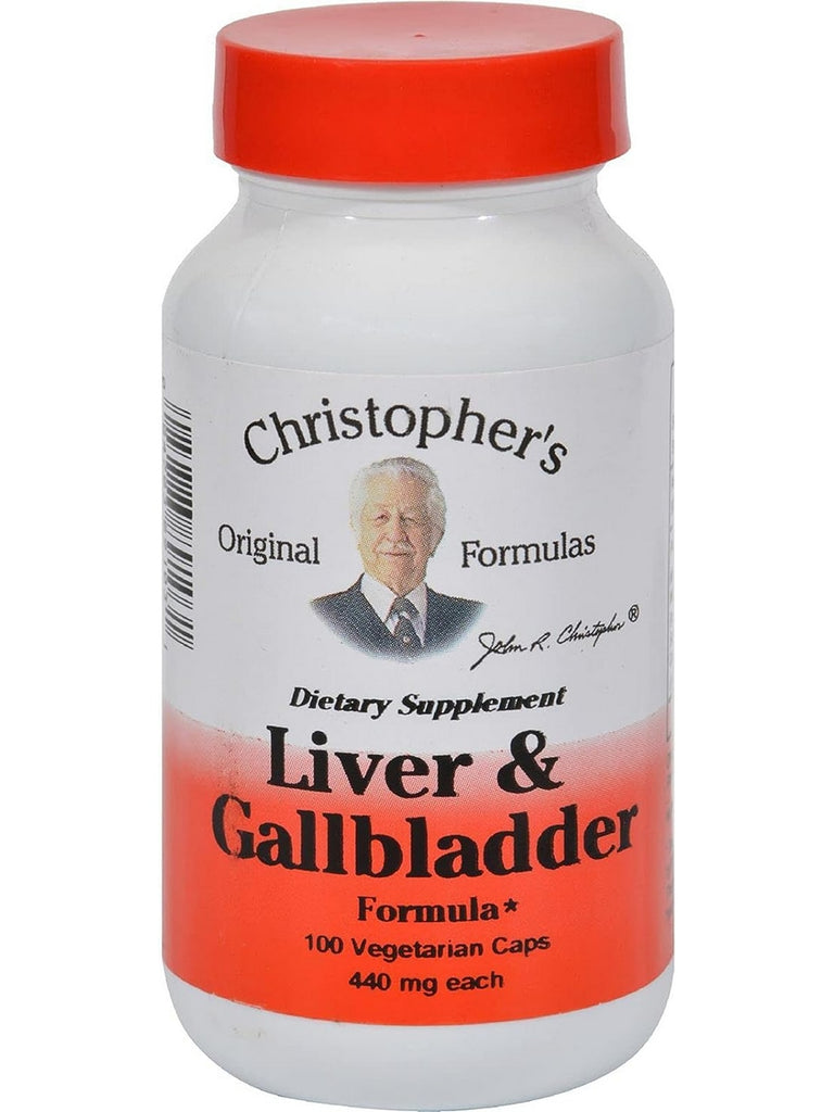 Christopher's Original Formulas, Liver & Gall Bladder, 100 Vegetarian – Herbs Direct