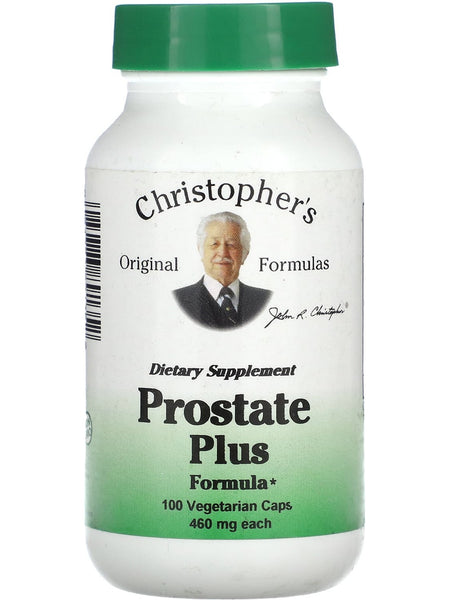 Christopher's Original Formulas, Prostate Plus, 100 Vegetarian Caps ...