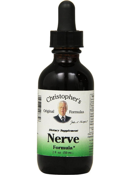 Christopher's Original Formulas, Nerve Formula, 2 fl oz – Herbs Direct