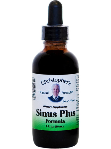 Christopher's Original Formulas, Sinus Plus Formula, 2 fl oz – Herbs Direct