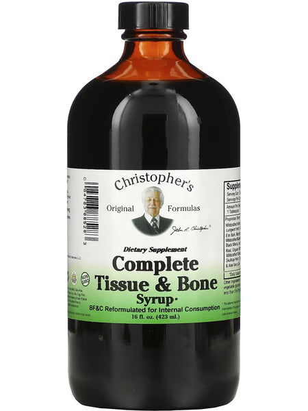 Christopher's Original Formulas, Complete Tissue & Bone, 16 fl oz ...