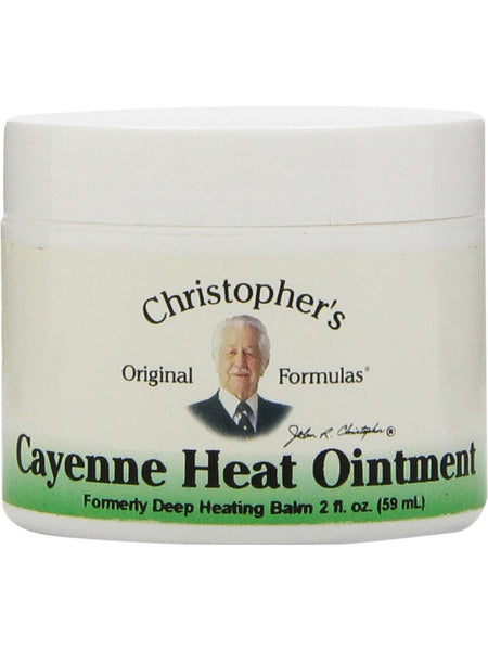 Christopher's Original Formulas, Cayenne Heat Ointment, 2 fl oz – Herbs ...