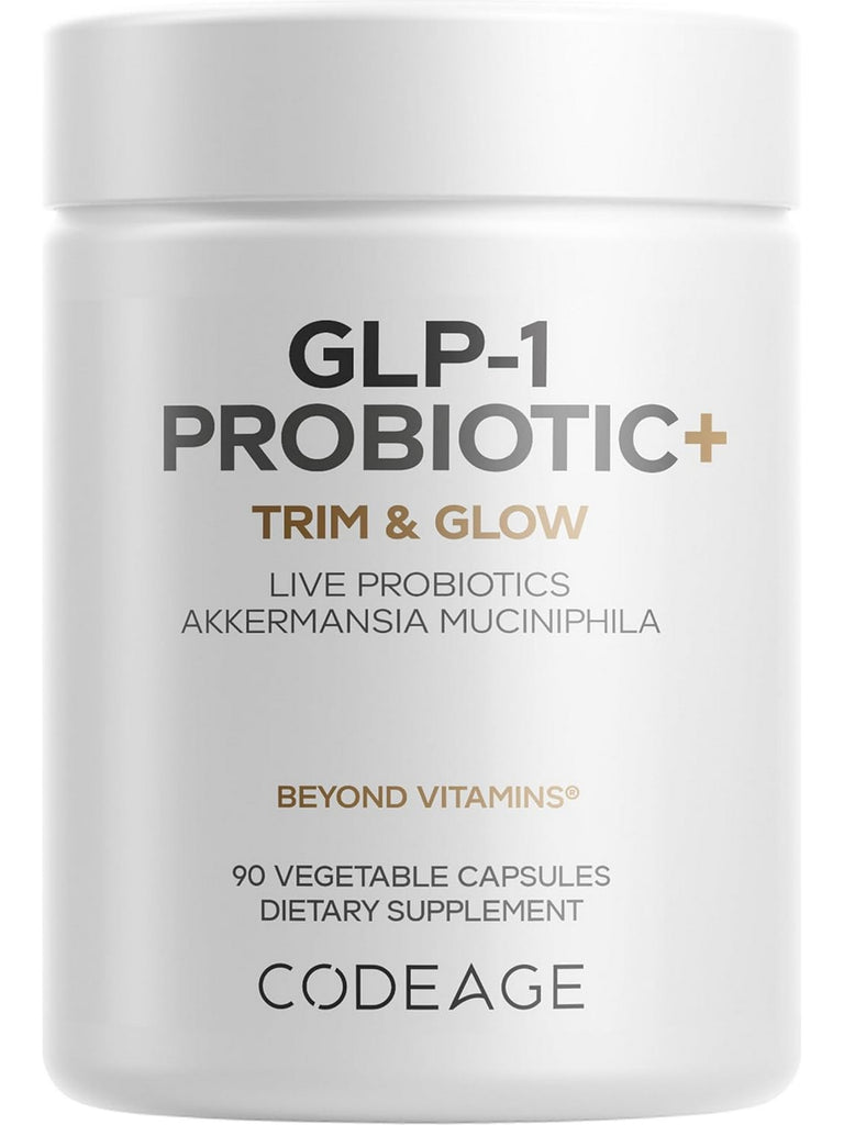 Codeage, GLP-1 Probiotic+, 90 Vegetable Capsules – Herbs Direct