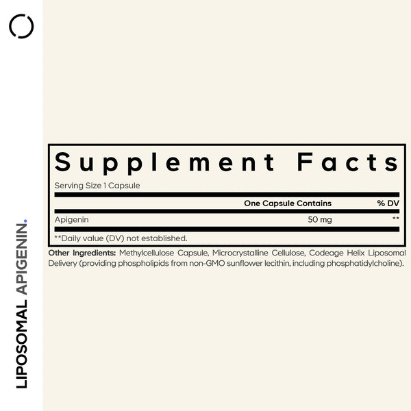 Codeage, Liposomal Apigenin, 90 Vegetable Capsules – Herbs Direct
