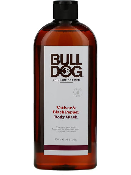 Bulldog Skincare, Vetiver and Black Pepper Body Wash, 16.9 fl oz ...