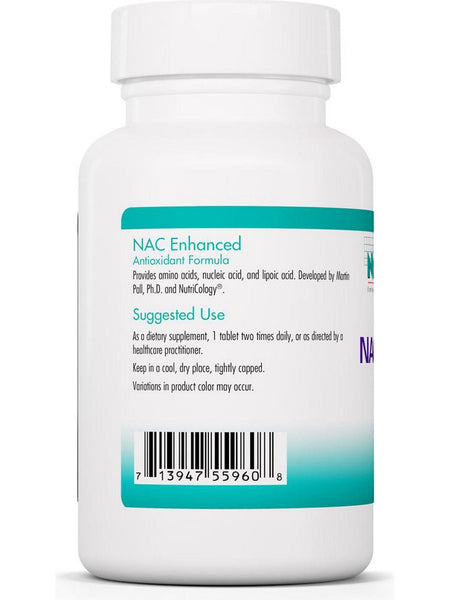 NutriCology, NAC Enhanced Antioxidant Formula, 90 tablets – Herbs Direct