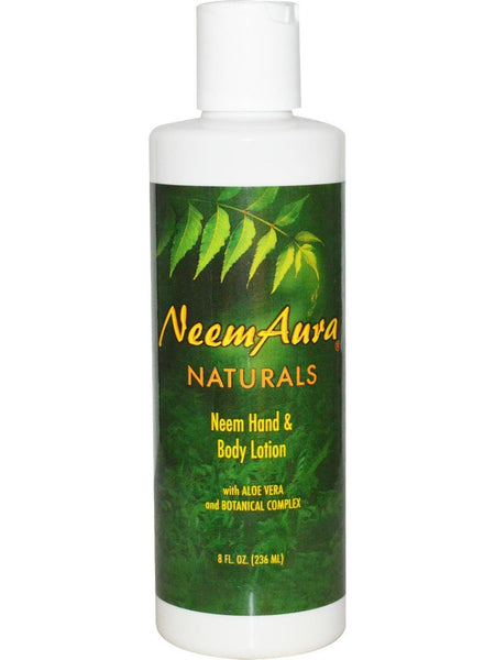 Neem Hand & Body Lotion with Aloe Vera, 8 oz – Herbs Direct