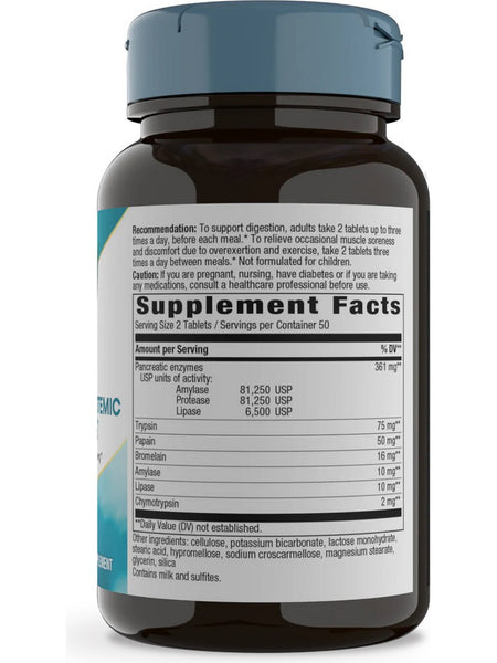 Nature's Way, Mega-Zyme®, 100 tablets – Herbs Direct