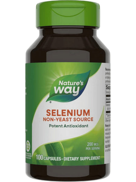 Nature's Way, Selenium, 100 capsules – Herbs Direct