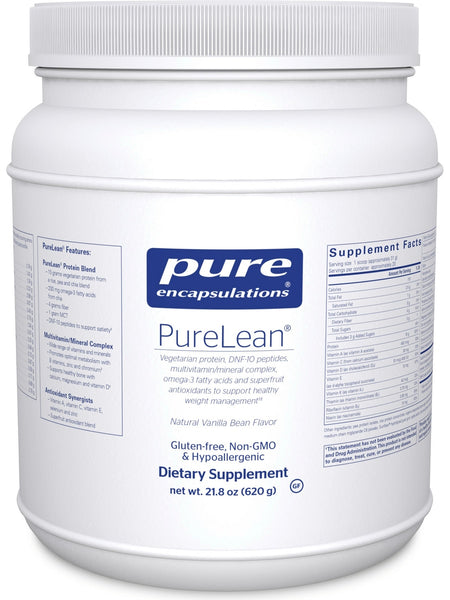 Pure Encapsulations, PureLean Protein, 21.8 oz – Herbs Direct