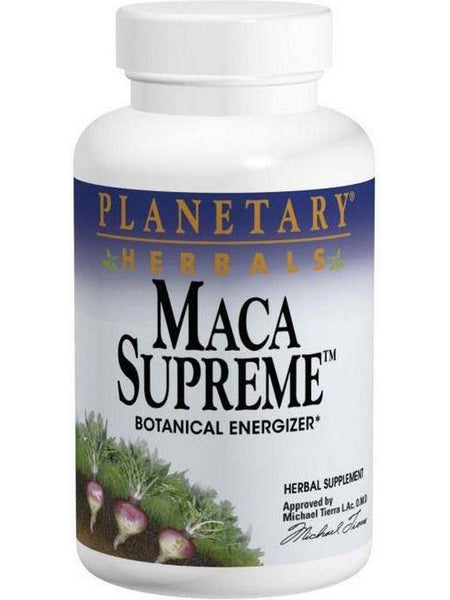 Planetary Herbals, Maca Supreme, 100 Capsules – Herbs Direct