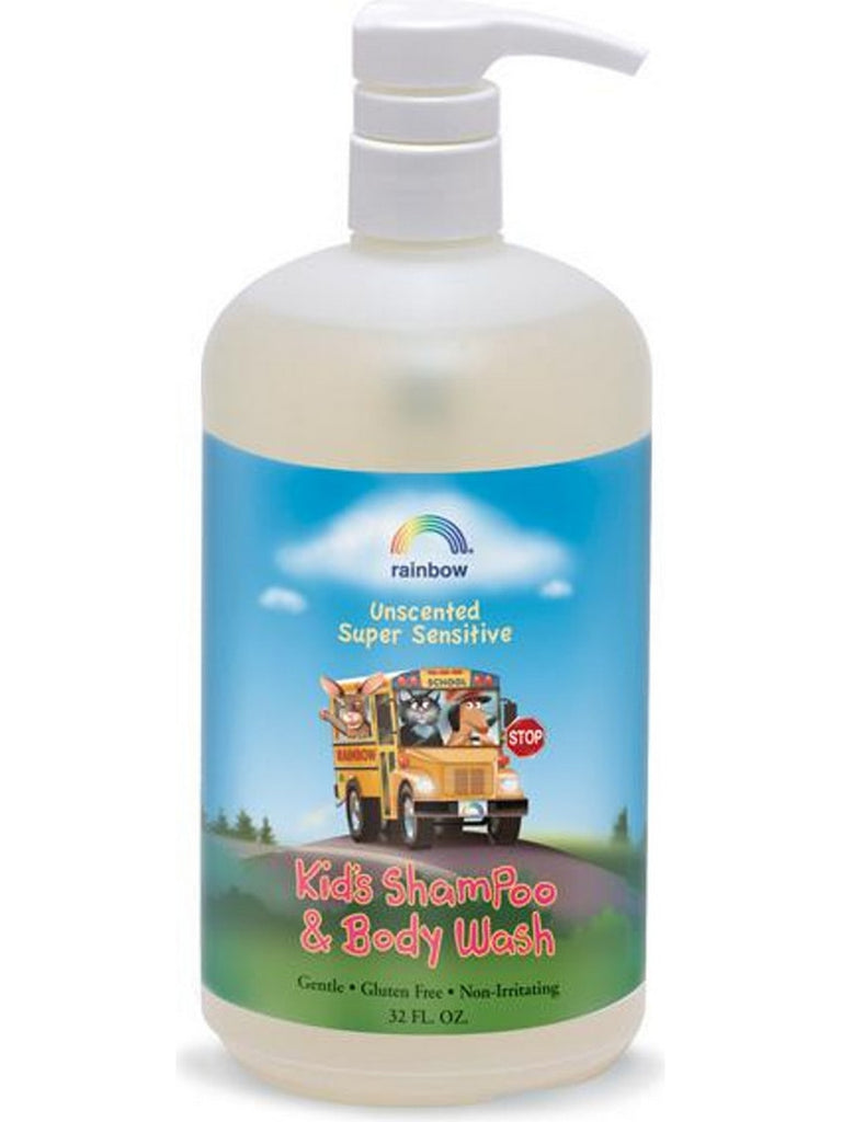 Rainbow Research, Kids Shampoo & Body Wash, Unscented, 32 fl oz – Herbs ...