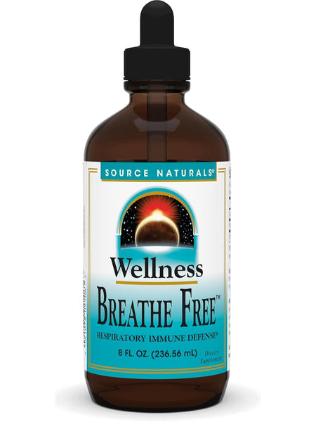 Source Naturals, Wellness Breathe Free Syrup, 8 fl oz – Herbs Direct