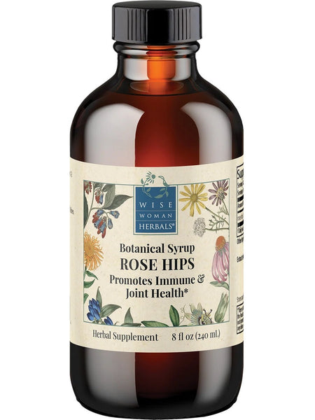 Wise Woman Herbals, Rose Hips Botanical Syrup, 8 fl oz – Herbs Direct