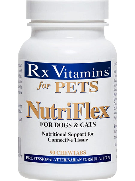 Rx Vitamins for Pets, Nutriflex for Dogs & Cats, 90 Chewtabs – Herbs Direct